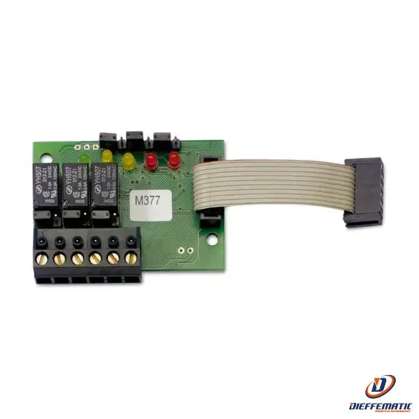 Placa de 3 relés para detectores Smart3 Gc e Smart3nc Notifier ...