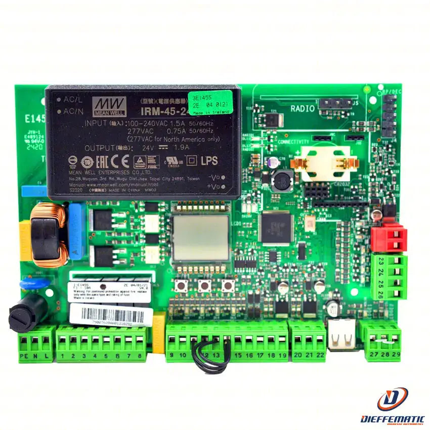 Electronic board faac e145s 790076 automation automatisms original