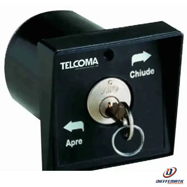 Recessed key selector in plastic telcoma selch automation accessories