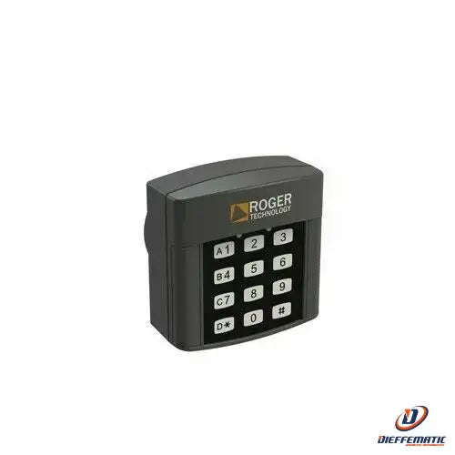Selector a numeric keypad 12 digit touch 4ch recessed roger h85/ttd/i