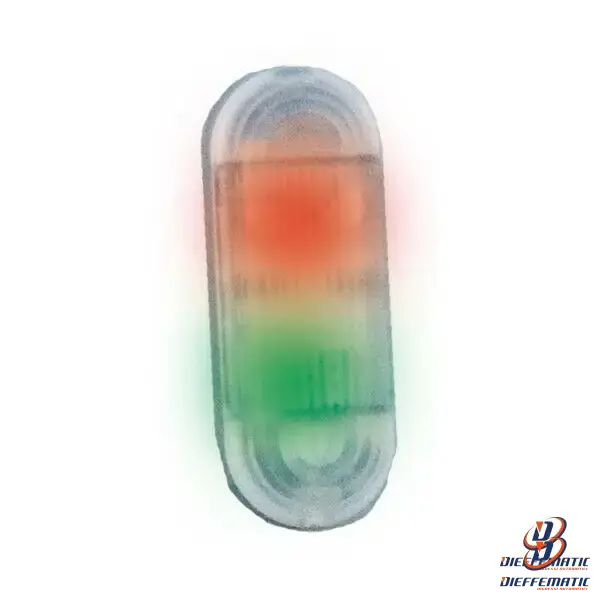 Led traffic light for pedestrian gates micro-traffic 550/1045 original