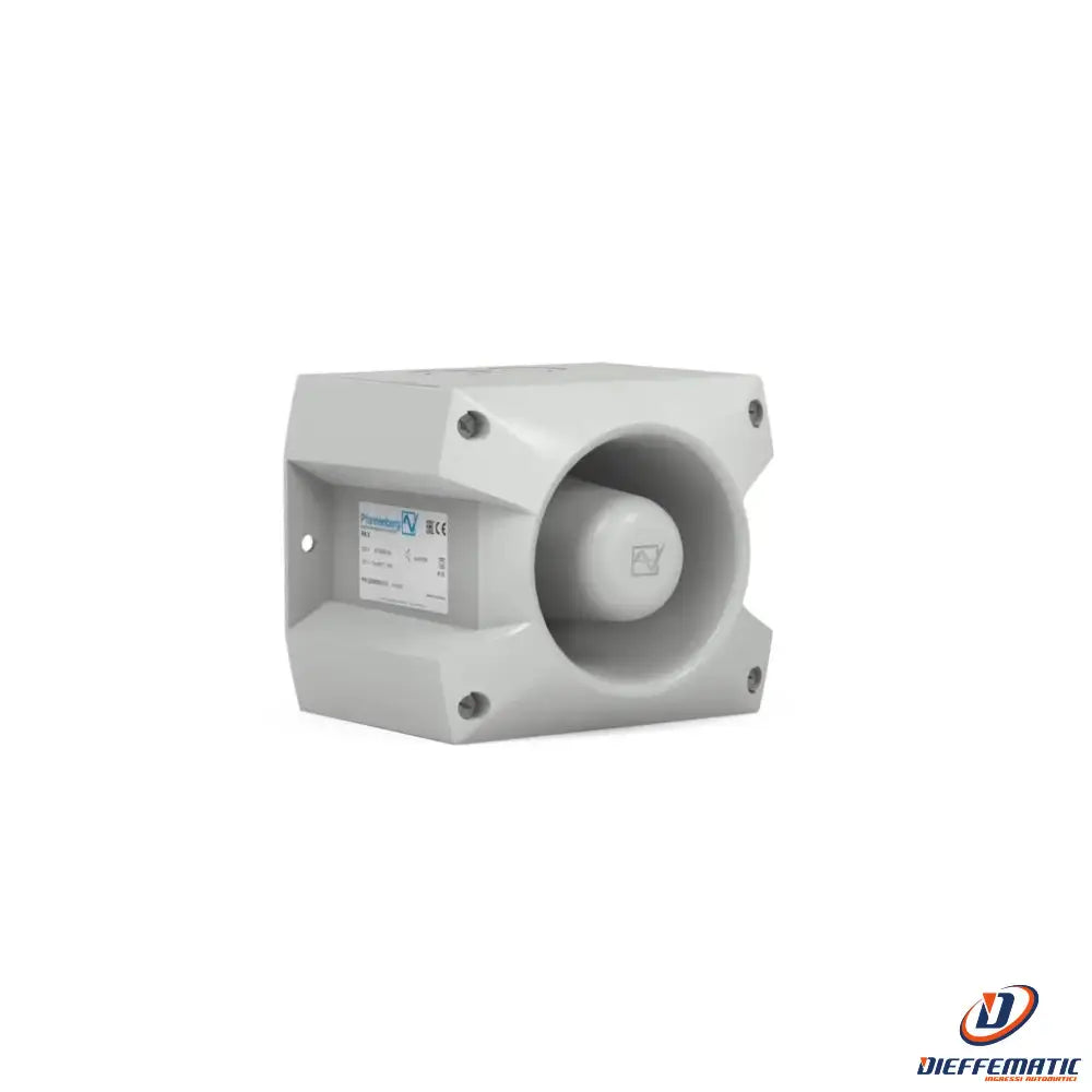 Siren 10-60vdc, 105 db, ip 66 notifier pa 5-grey surveillance security