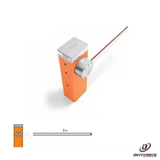 Electromechanical barrier system for 3m rods nice m3bari