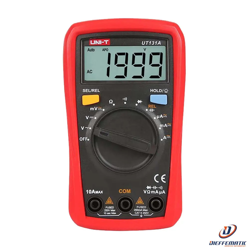 Uni-trend ut131d multimetro digitale portatile lcd - dieffematic
