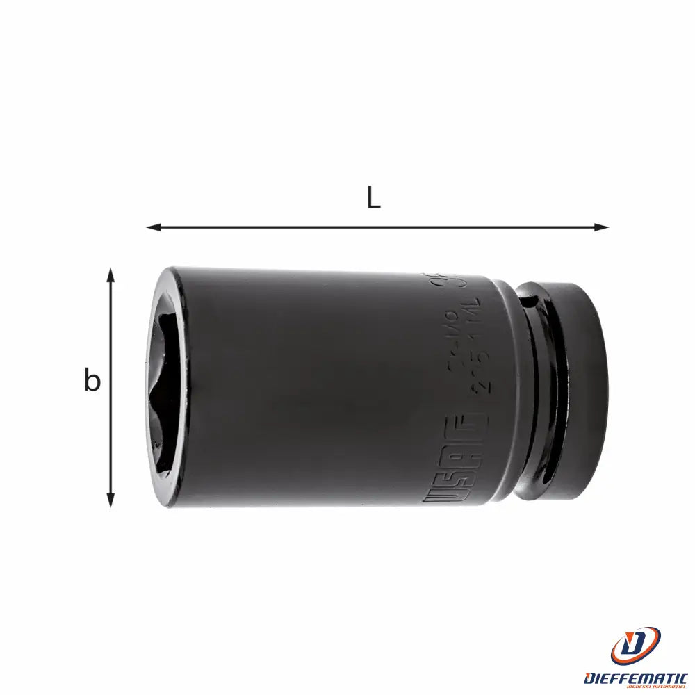 Usag long socket wrenches with hexagonal mouth 235 1 ml u02350903