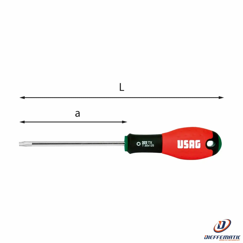 Usag screwdrivers for torx screws 322 tx u03220078 - dieffematic
